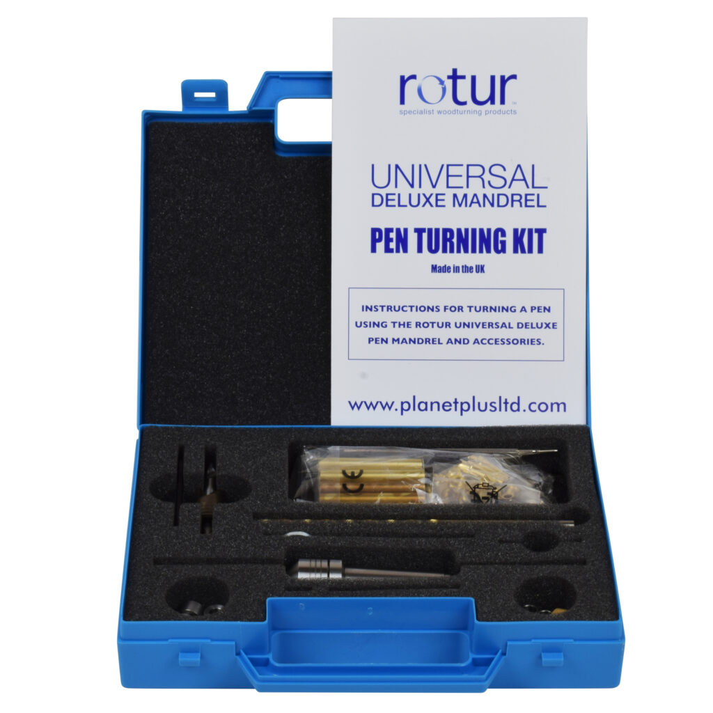Rotur Deluxe Colleted Pen Turning Kit - Planet Plus Ltd