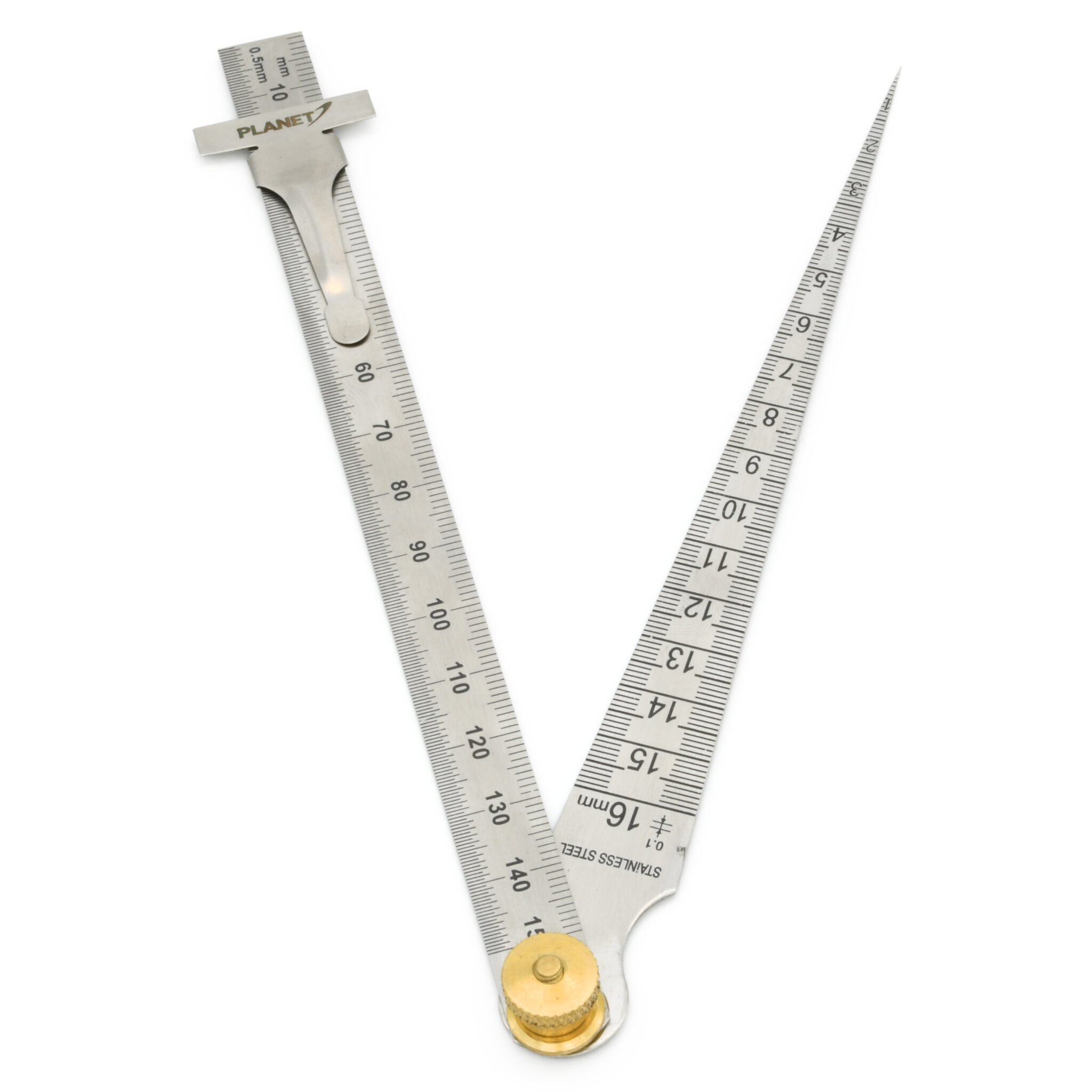 Planet Welding Taper Bore Gauge and Ruler with Pocket Clip - Planet ...